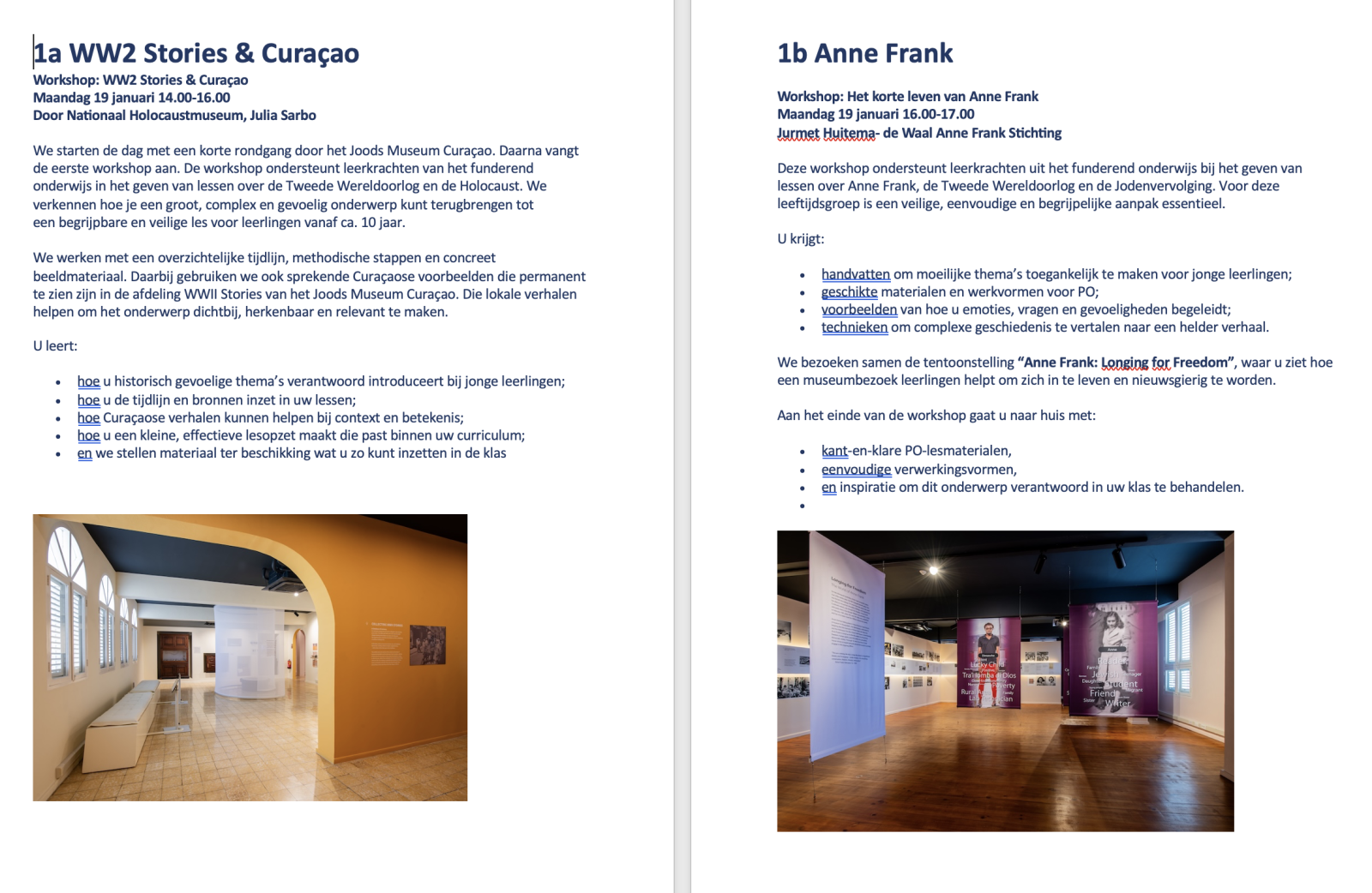 Docententraining Funderend Onderwijs – Joods Museum Curaçao op maandag ...